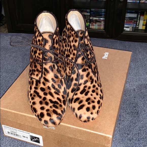 Christian Louboutin | Shoes | Christian Louboutin Brand New Leopard ...